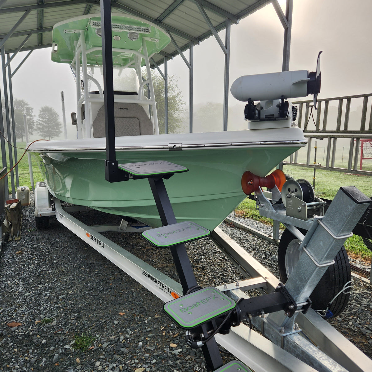 Sea Pro Boat Trailer Steps BoatEFX | Best Boat Trailer Steps