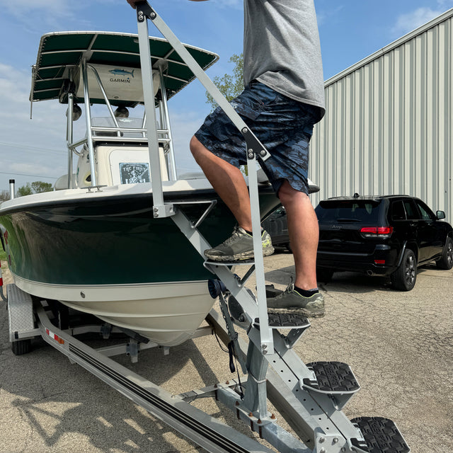 Crownline® Boat Trailer Steps by BoatEFX | Best Boat Trailer Steps