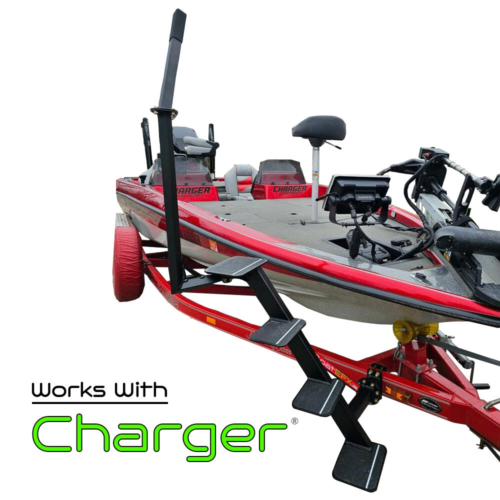 Charger Boats Trailer Steps by BoatEFX | Best Boat Trailer Steps