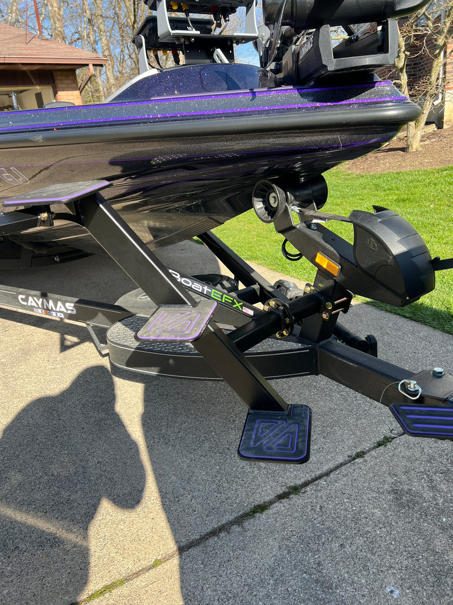 Caymas Bass Boat Trailer Steps by BoatEFX | Best Boat Trailer Steps