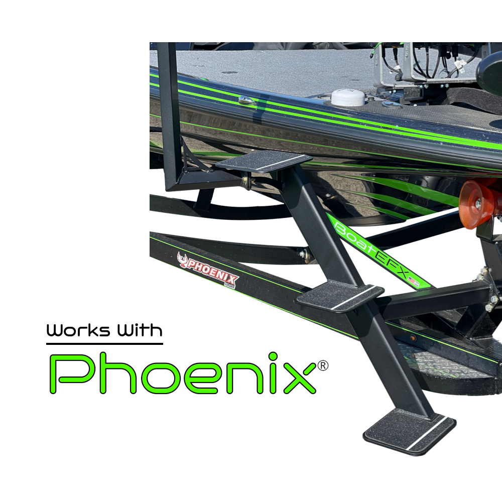 Phoenix Bass Boat Trailer Steps by BoatEFX | Best Boat Trailer Steps
